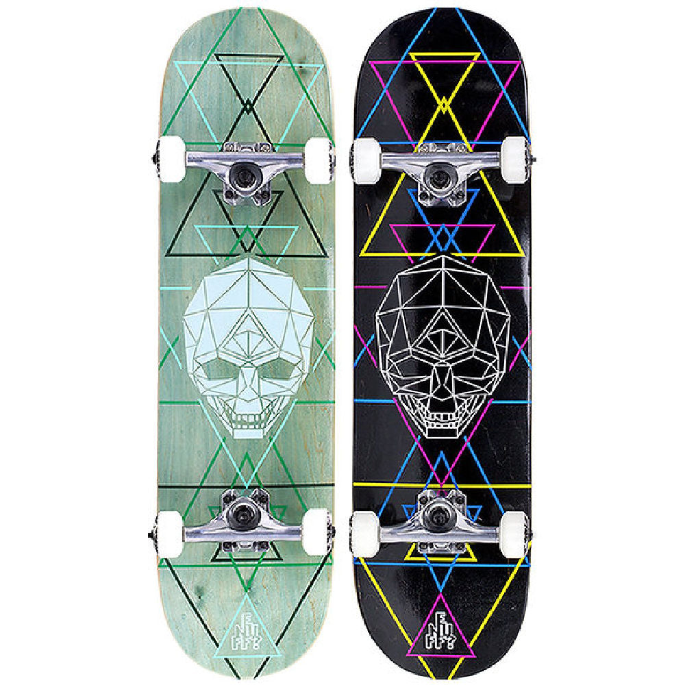 Enuff Geo Skull Skateboard - Complete I OZe Skates